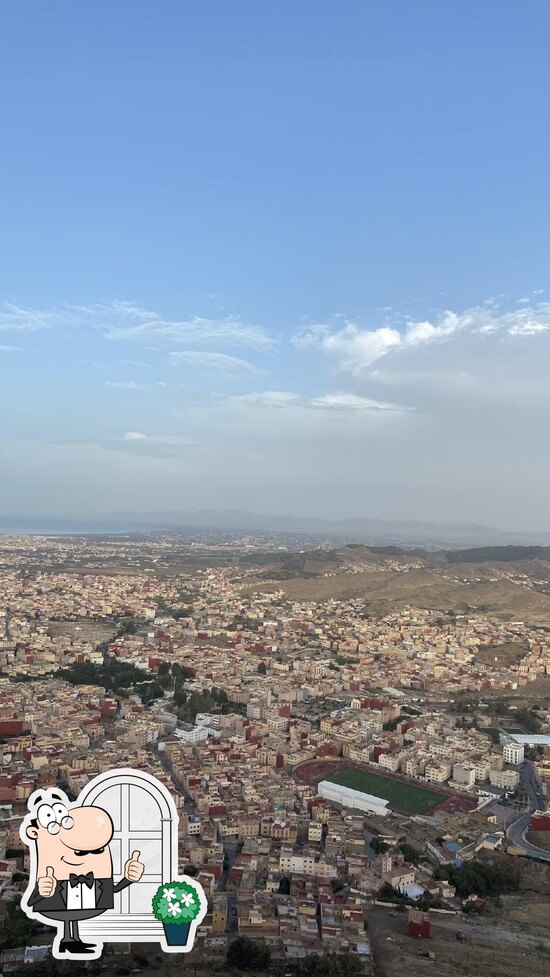 Speisekarte von Gourgou cafe udkigspost, Zeghanghane