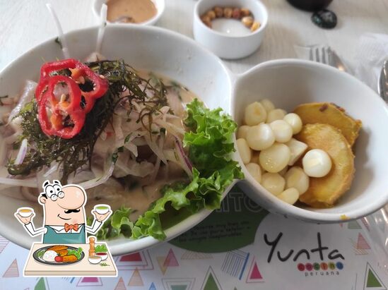 Menu at Yunta restaurant, Pueblo Libre