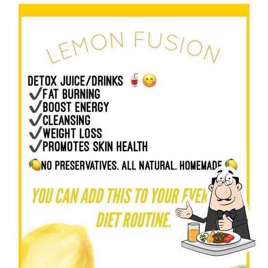 Menu at Lemon Fusion restaurant, Bangued