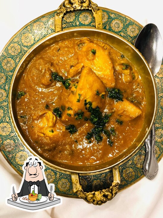 Menu at Curbside Curry restaurant, San Francisco
