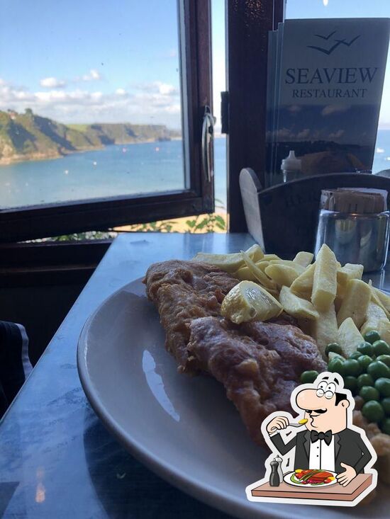 Menu at Seaview Cafe, Tenby