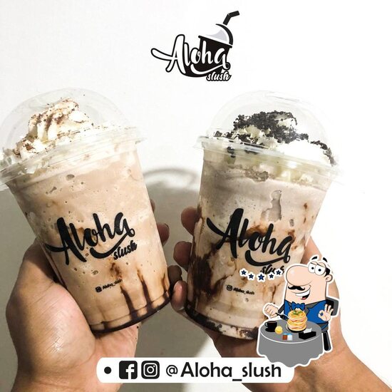 Menu at Aloha Slush restaurant, Yumbo