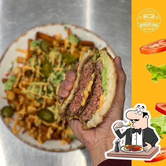 Menu at Burger Van, Bucharest, Strada Căpitan Gheorghe Demetriade 6-8