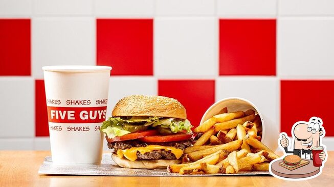 Menu at Five Guys High Wycombe restaurant, High Wycombe