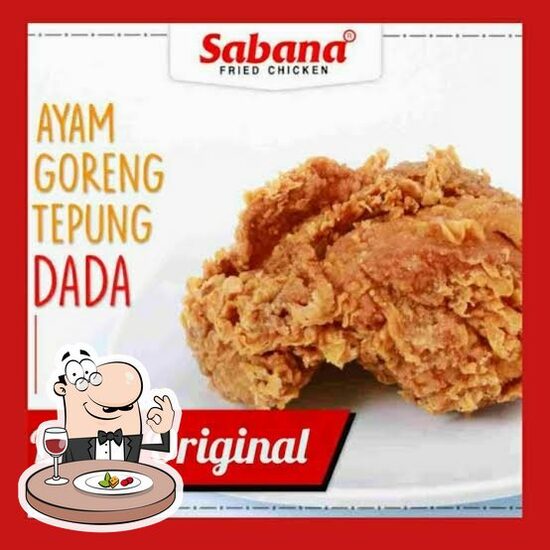 Menu at Ayam sabana fried chicken restaurant, South Jakarta, Jl. Andara ...