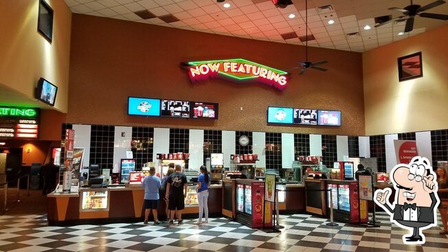 Menu at Cinemark Hollywood USA, McAllen