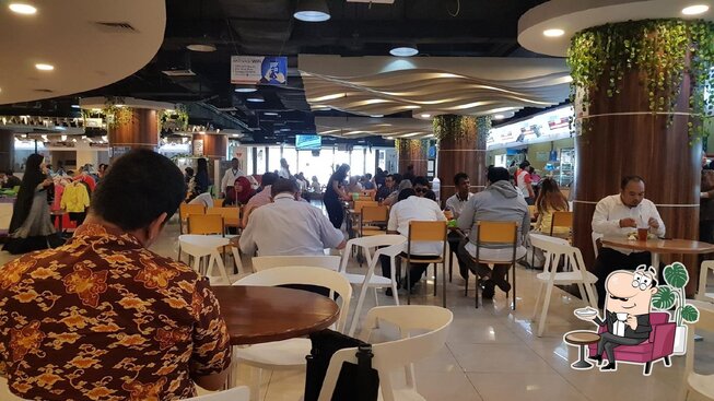 Menu at Food Court Kenari Mas restaurant, Central Jakarta