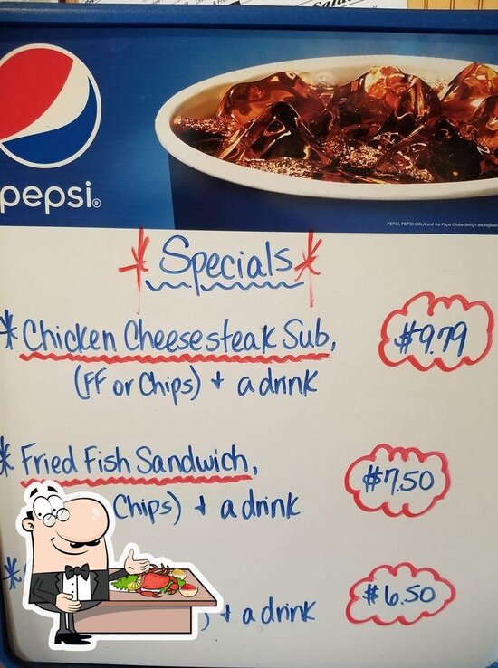 Menu at Onancock Deli, Onancock