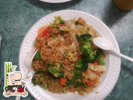 Menu at Top China restaurant, Manteo