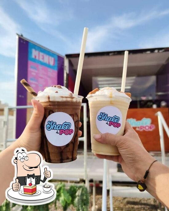 Menu at Shake & Pop restaurant, Saltillo