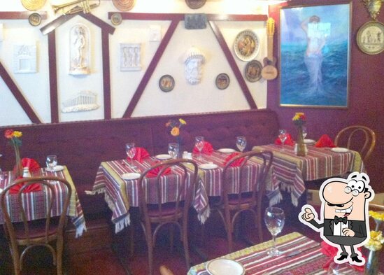 Menu at Aphrodite Taverna restaurant, London
