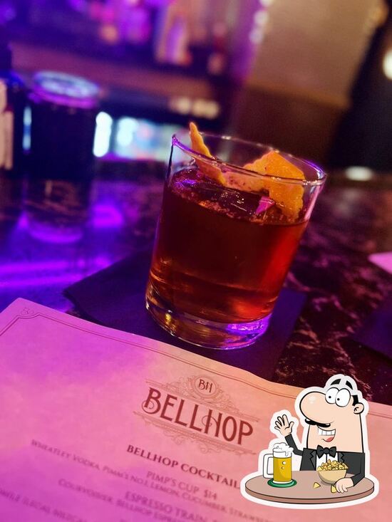 Menu at Bellhop pub & bar, Orlando