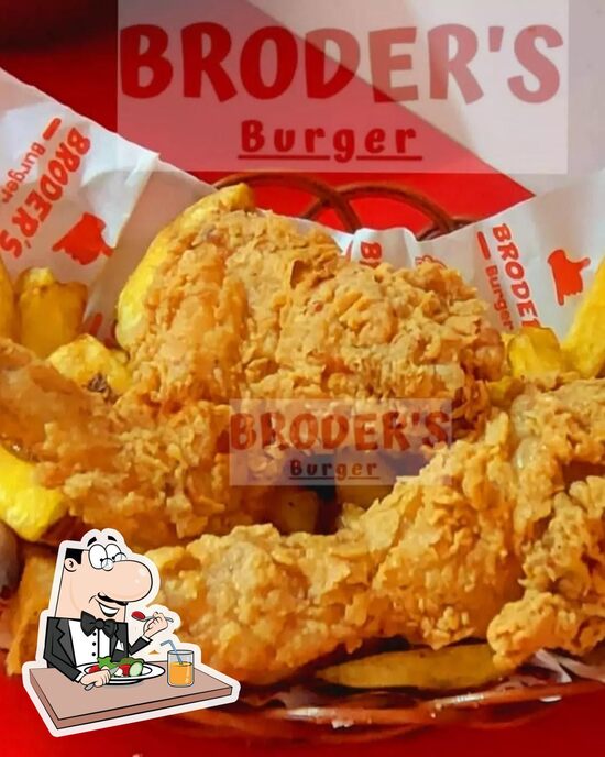 Menu at Broders Burger restaurant, Chorrillos