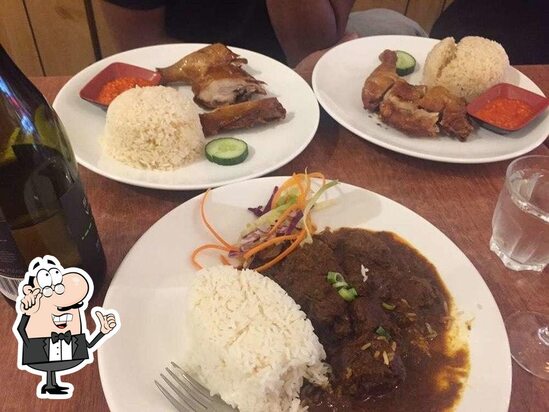 Menu at Cinta Malaysian Kitchen restaurant, Wellington