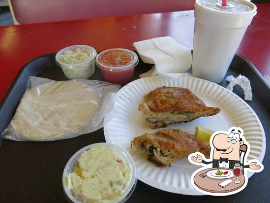 Menu at El Pollo Unico fast food, Pasadena