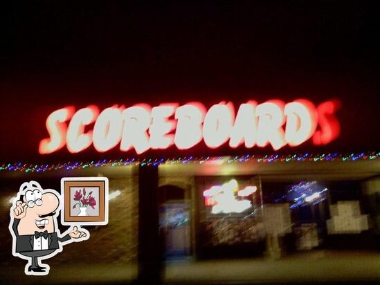 Menu at Scoreboards Bar, Northfield