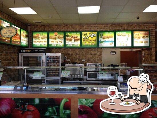 Menu at Subway fast food, Pukekohe, 164 King St