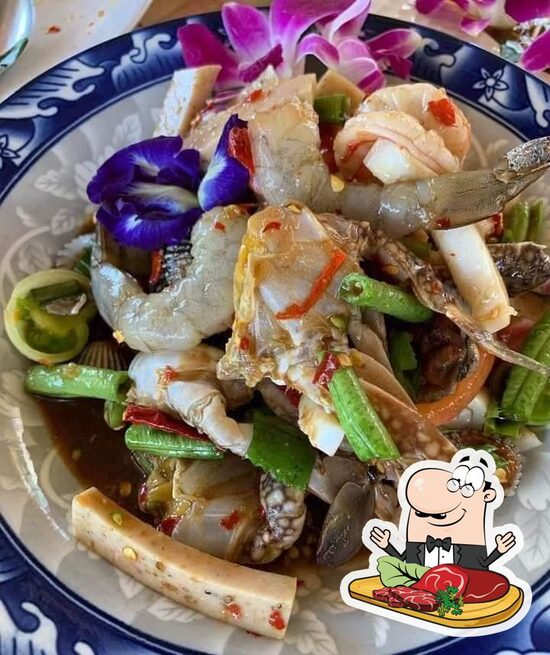 Menu at ตำปากซอย Tam Pak Soi restaurant, Nong Khwai