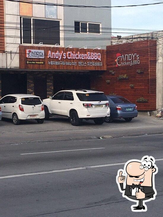 Menu at Andy's chicken BBQ, Angeles