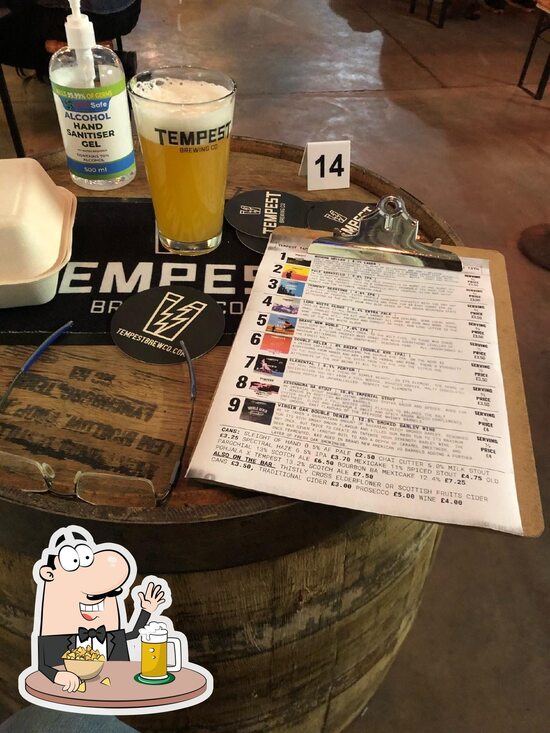 Menu at Tempest Brewing Co pub & bar, Galashiels