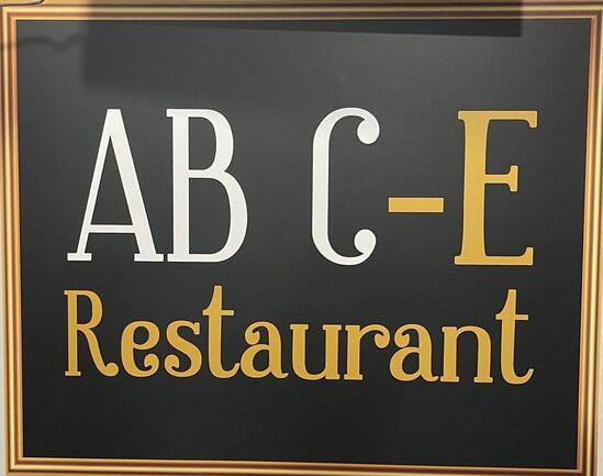 Menu at ABC E Restaurant, Greenacres