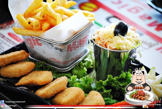 Menu au Coq Magic Agdal restaurant, Rabat, Angle Av. Fal Ouled Omeir Et ...