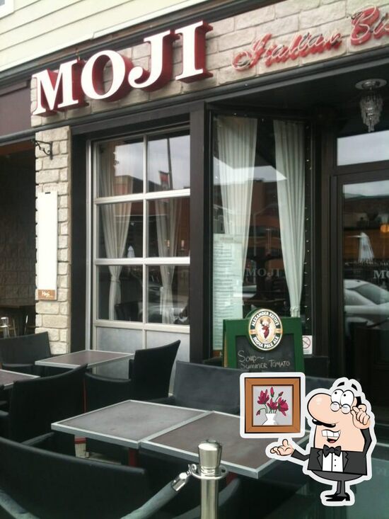 Menu at Moji Restaurant, Ottawa