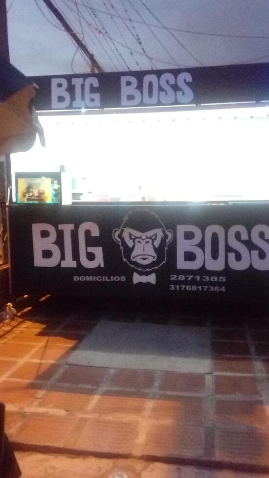 Menu at BIG BOSS restaurant, Palmira