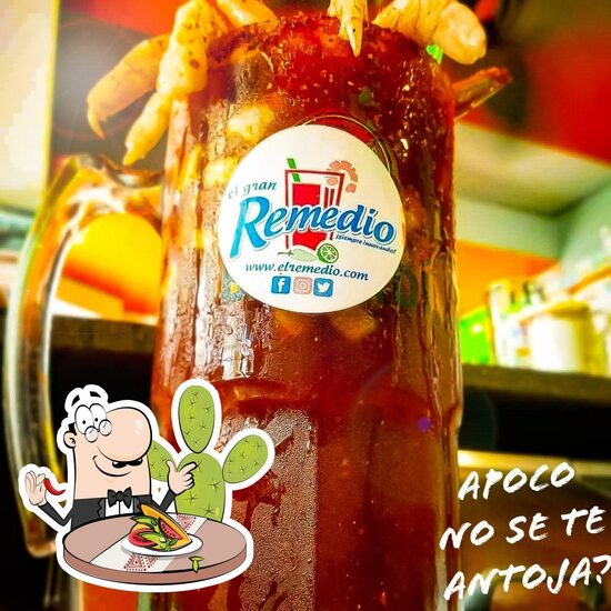Carta del restaurante El Gran Remedio Clamatos Suc Playas, Tijuana