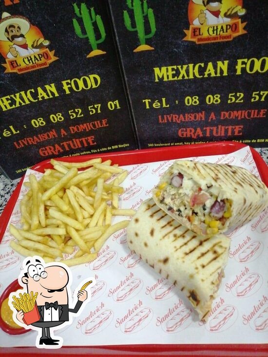 Menu at Snack el chapo restaurant, Fes