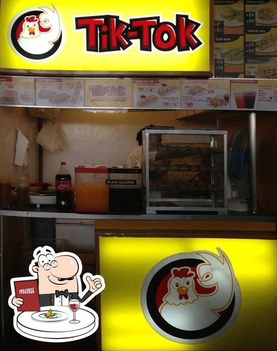 Menu at Tik Tok, Makati, Guadalupe Nuevo