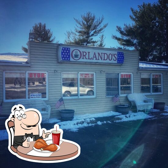 Menu at Orlando's Cafe, East Amwell Township