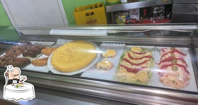 Menu at Bar Cafeteria Janny, Zaragoza