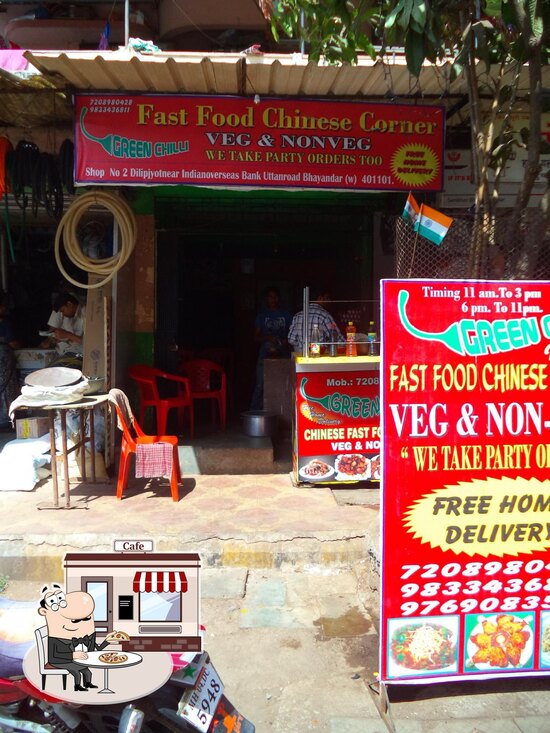 Menu at Green Chilli Fast Food Chinese Corner, Mumbai