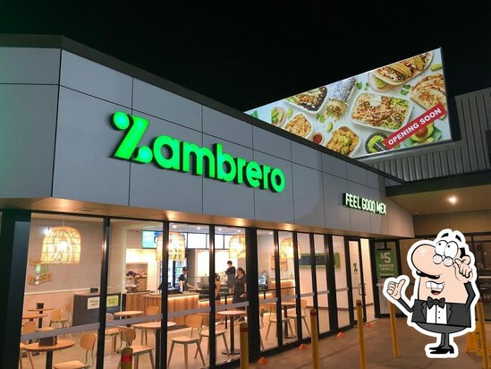 Menu at Zambrero Lawnton restaurant, Lawnton