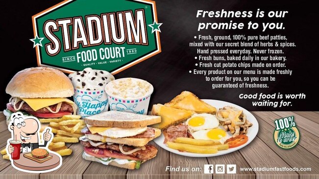 Stadium Fast Foods Park Road, Bloemfontein - Restaurant menu and reviews