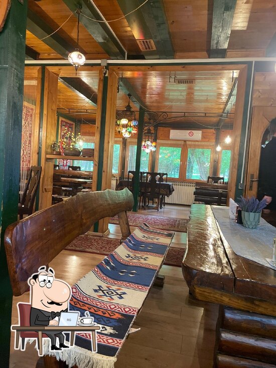 Menu at Čardak na Uni restaurant, Bihać