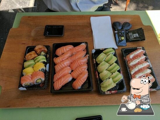 Menu at Ekai Sushi, Lausanne, Rue du Grand-Pont 8