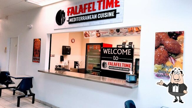 Menu at Falafel Time restaurant, Las Vegas
