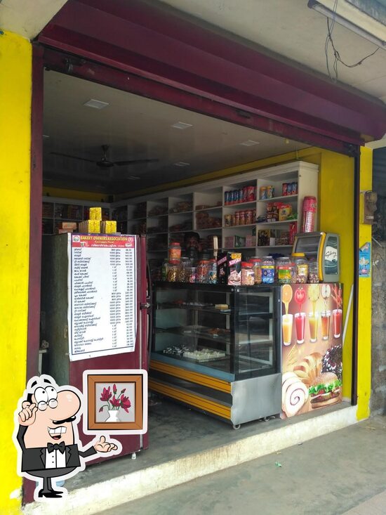 Menu at St. George Bakery, Yendayar