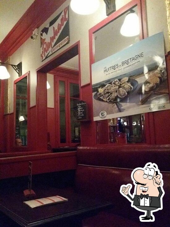 Menu at Le Refuge pub & bar, Paris, 72 Rue Lamarck