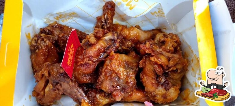 Menu at Hangry Ahmad Yani - Moon Chicken x San Gyu x Ayam Koplo x Dari ...