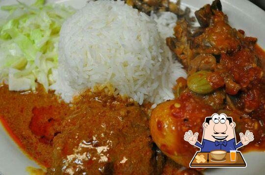 Menu at RM Karya Bundo restaurant, Bandar Lampung