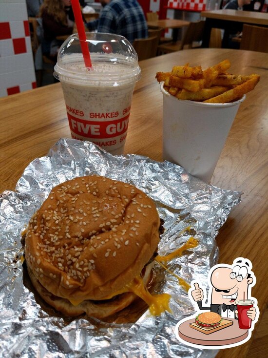 Menu at Five Guys Peterborough restaurant, Peterborough
