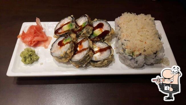 Menu at Sushi Delight restaurant, Winnipeg