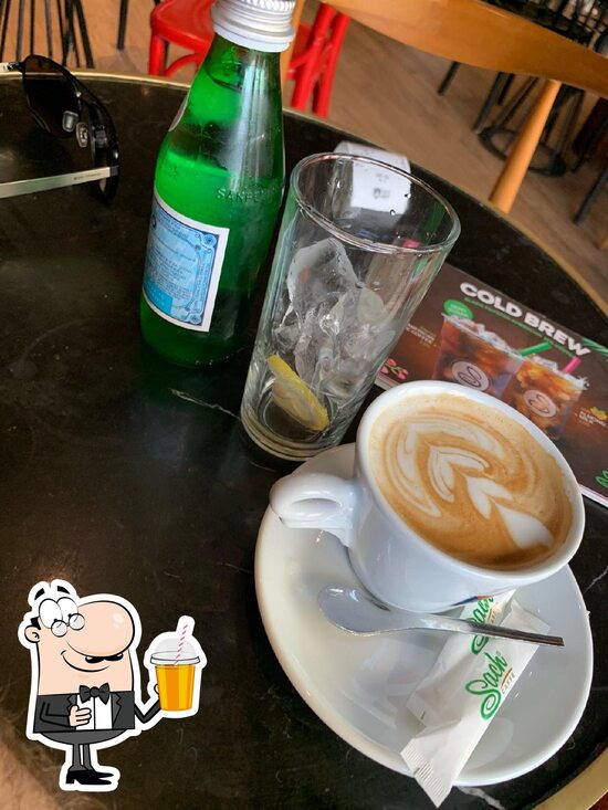 Speisekarte von Sachcaffé cafe, Priština, Robert Doll nn Bulevardi Bill ...