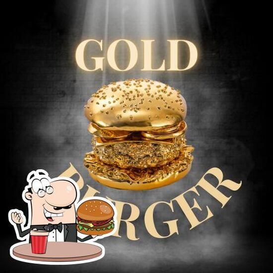 Menu at Gold Burger restaurant, Uberaba