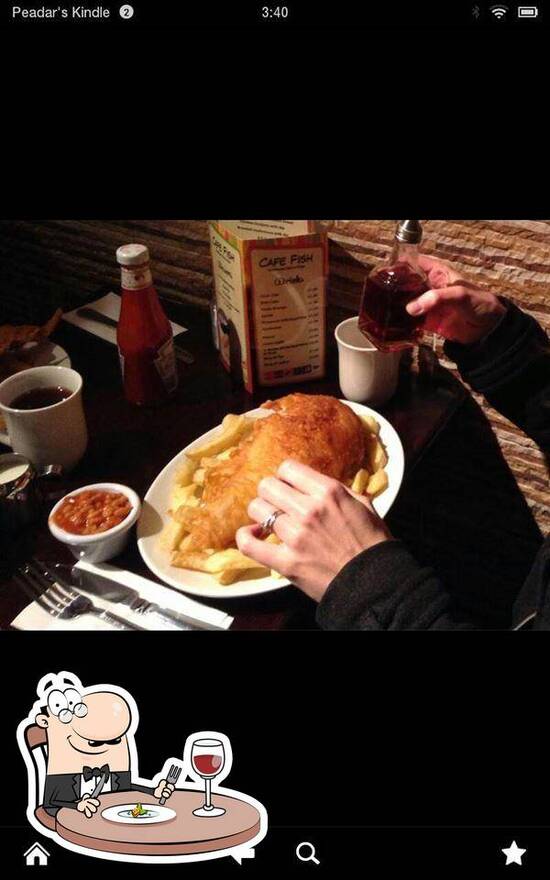 Cafe Fish in Belfast - Restaurant menu and reviews