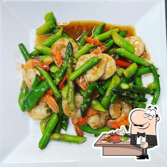 Menu at Bangkok Thai Restaurant, Merced
