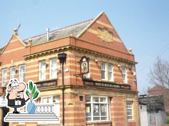 Menu at Bricklayers Arms pub & bar, Salford, 146 Ordsall Ln